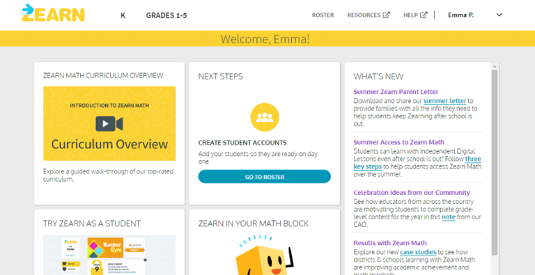 Zearn Math - A Guide For Students and Teachers to Use Zearn