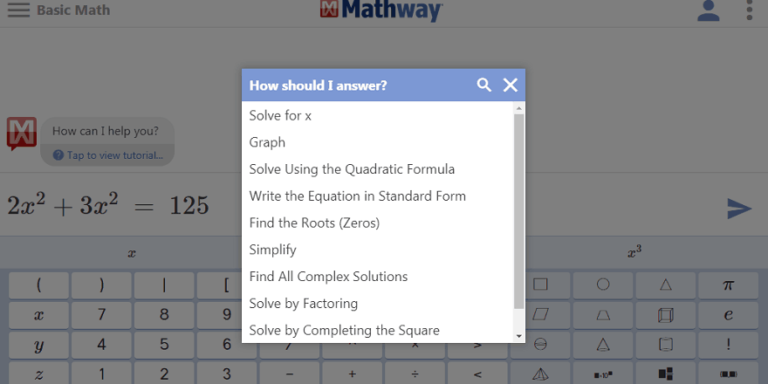 Mathway.com Review: Free Math Solver - UsersAdvice