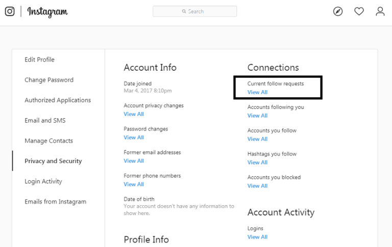 How Can I See Sent Follow Requests on Instagram