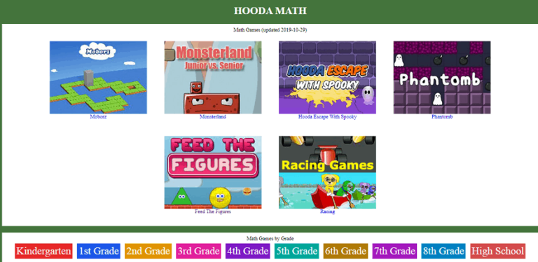 Hooda Math - Play Math Games Online on HoodaMath & Similar Websites