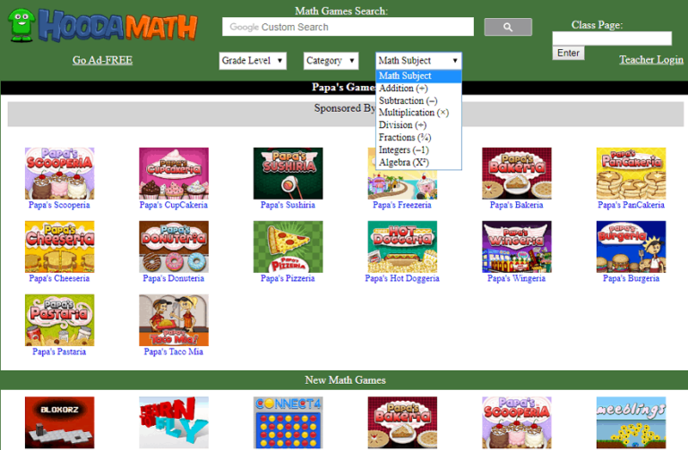Hooda Math - Play Math Games Online on HoodaMath & Similar Websites