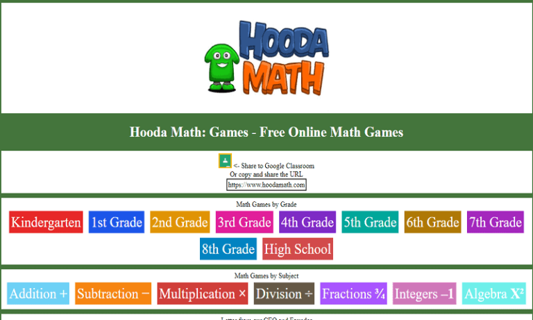 Hooda Math - Play Math Games Online on HoodaMath & Similar Websites