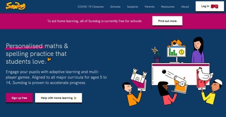 Sumdog - Online Games and Effective Learning Activities