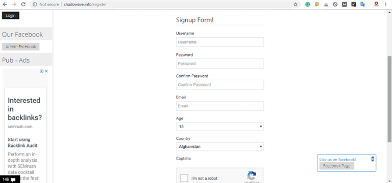 Shadowave - How it Works and Similar Websites