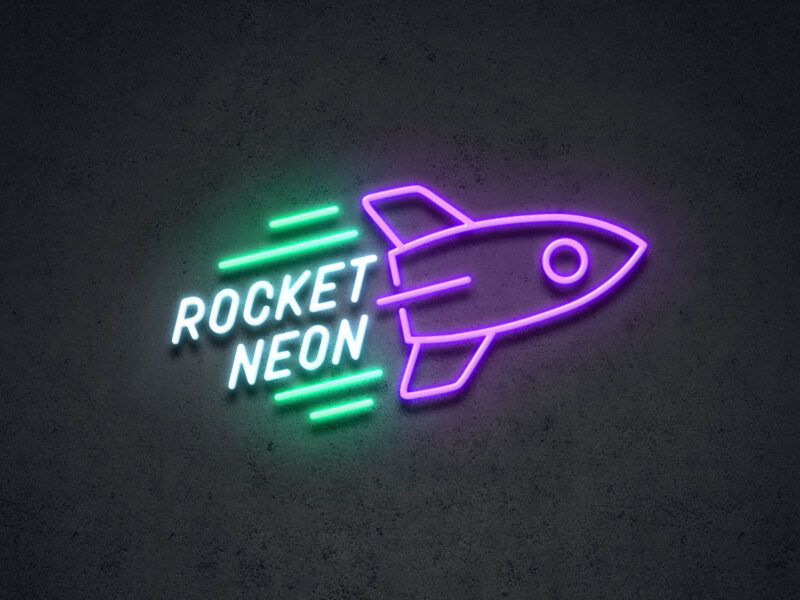 Illuminate Your Brand Identity with Custom Neon Light Logos